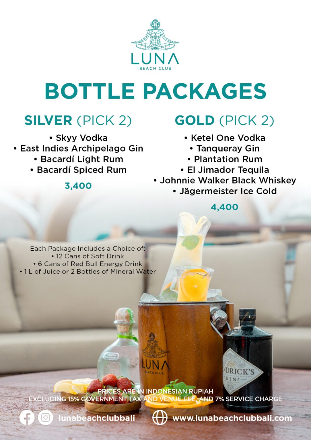 Utopia Cave Club - Luna Beach Club Bali