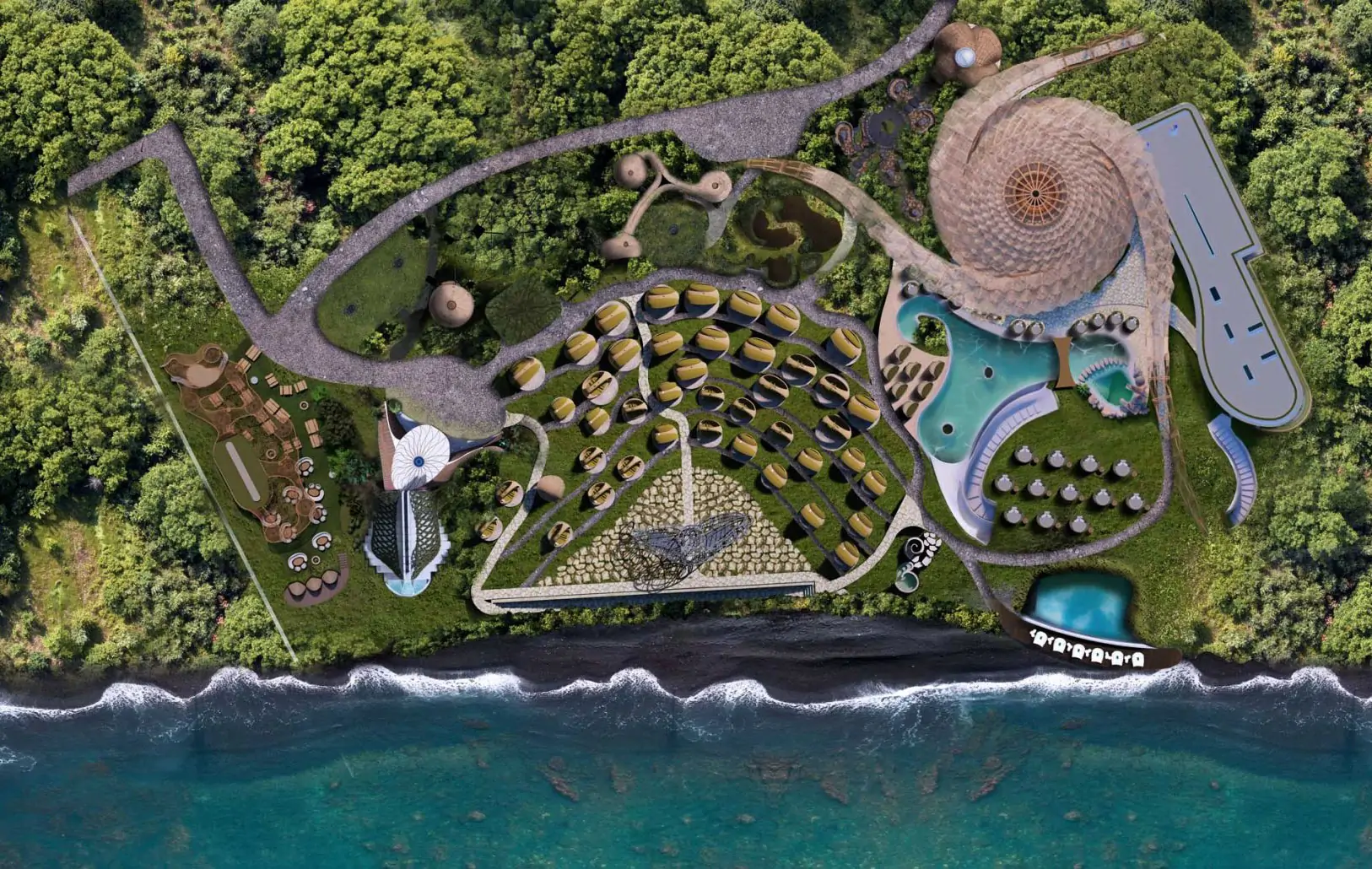 Map - Luna Beach Club Bali